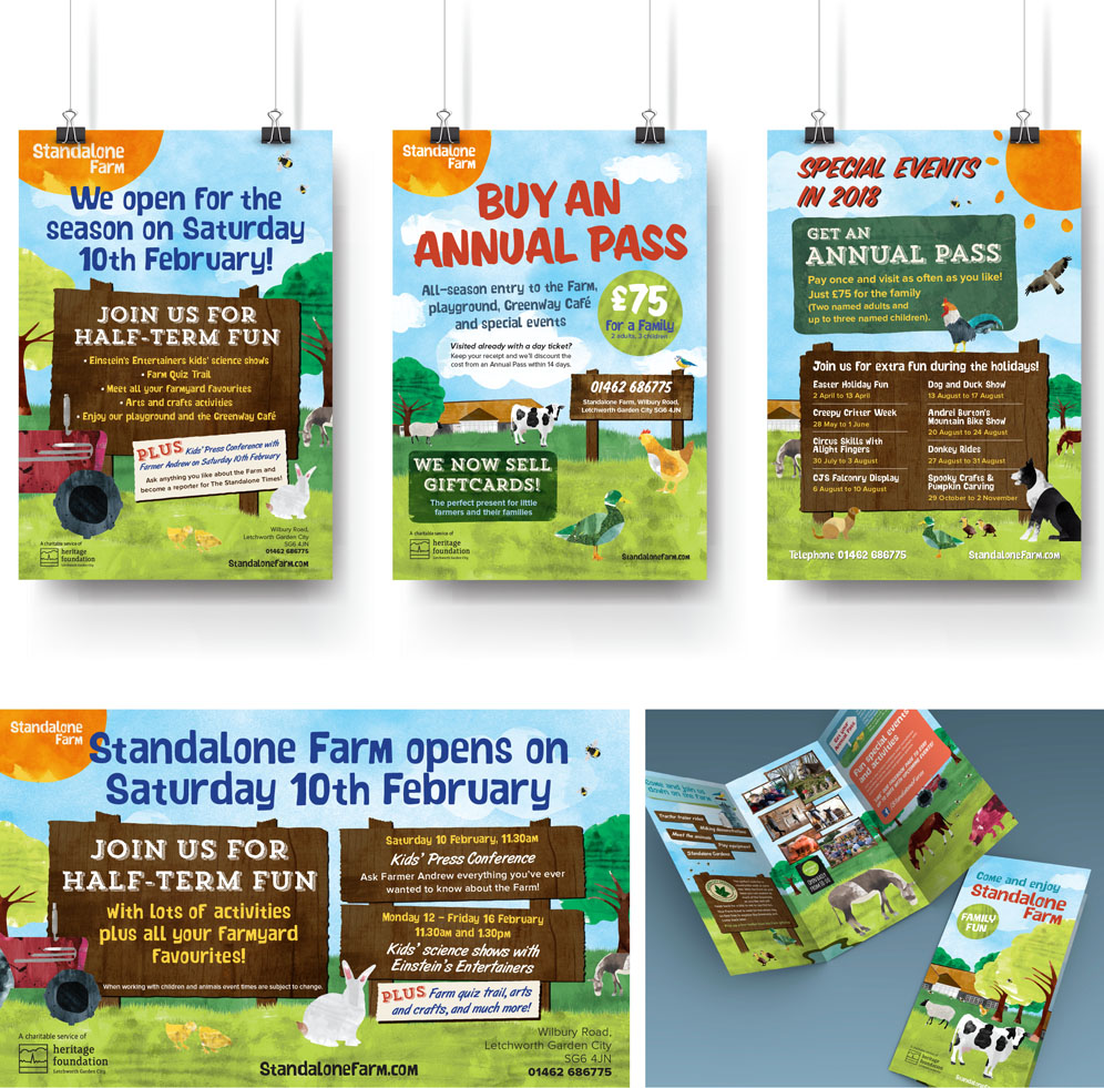 Design & marketing support for Standalone Farm | Abrahams Creative
